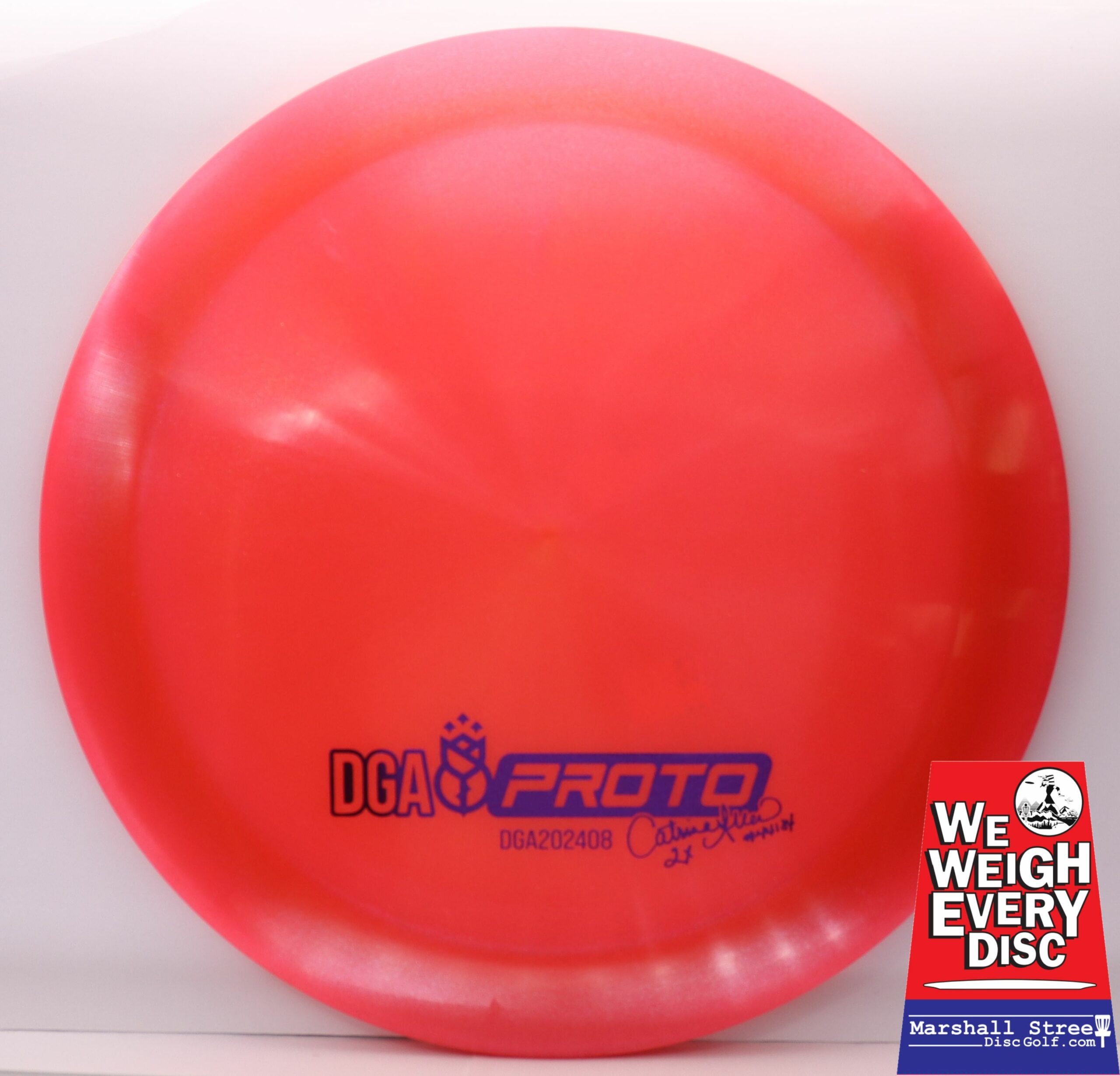 Catrina Allen Prototype Distance Driver • Marshall Street Disc Golf